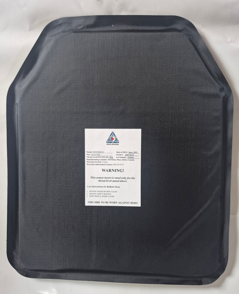 IIIa Shooters Cut Soft Armour Panel Set, 10x12 MADE in CANADA 🍁 ...