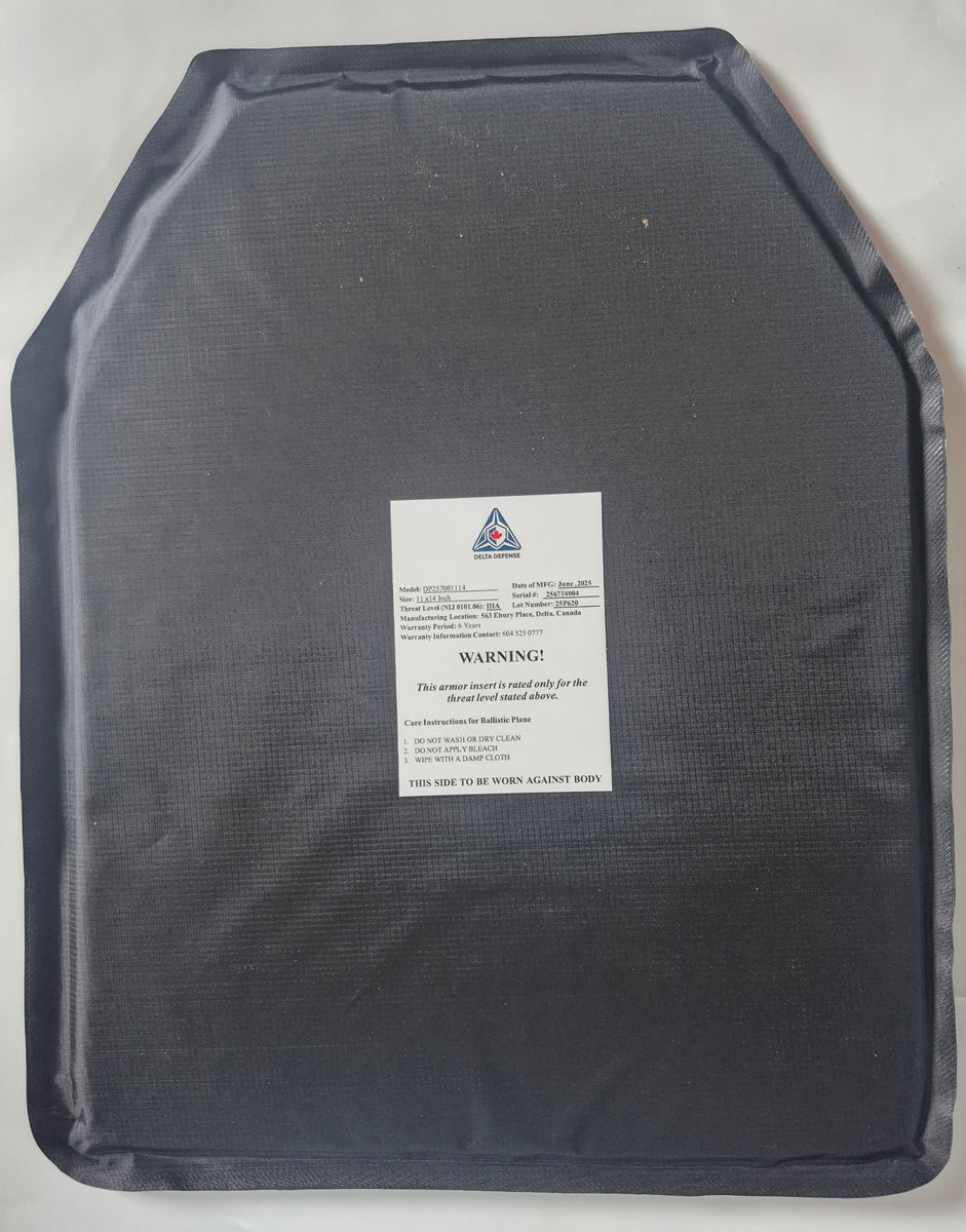 IIIa Shooters Cut Soft Armour Panel Set, 11x14 MADE in CANADA 🍁 ...